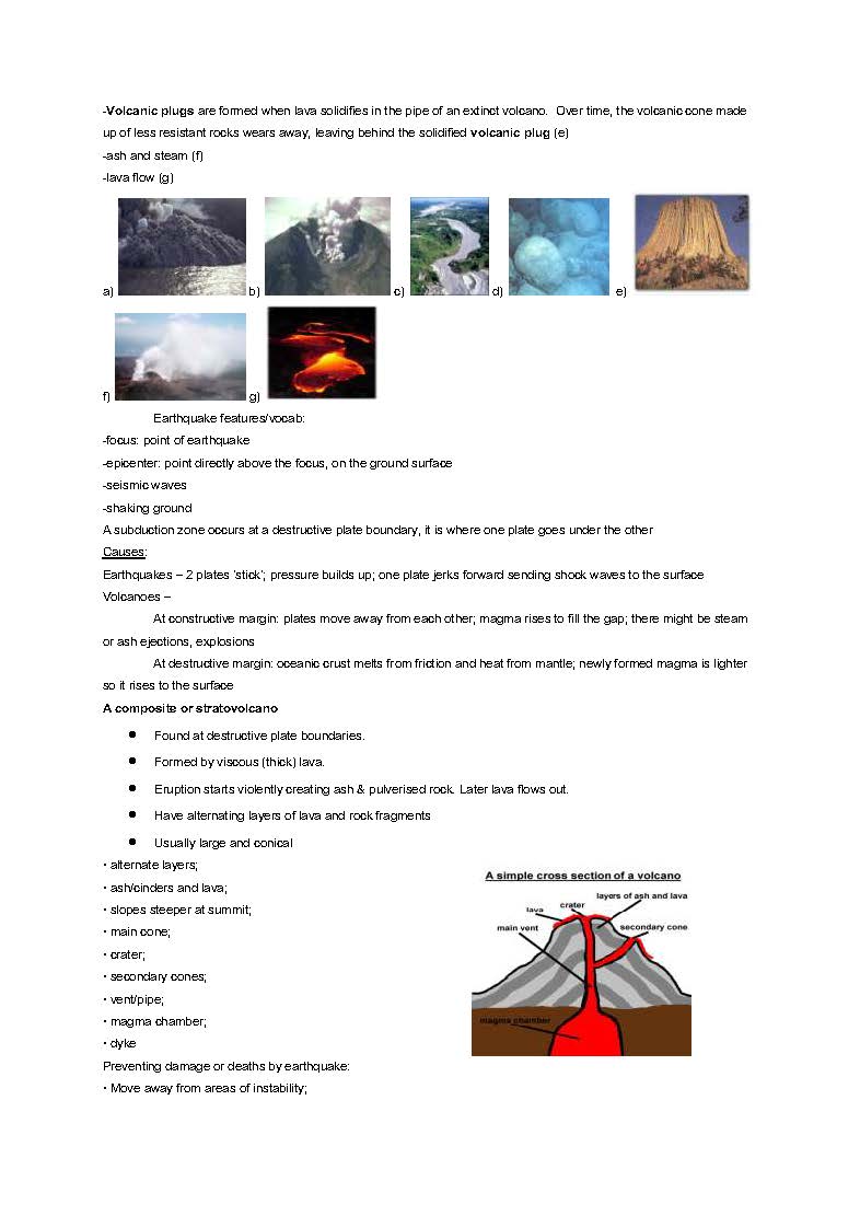 IGCSE geography 地理辅导资料notes笔记 - qyconsult